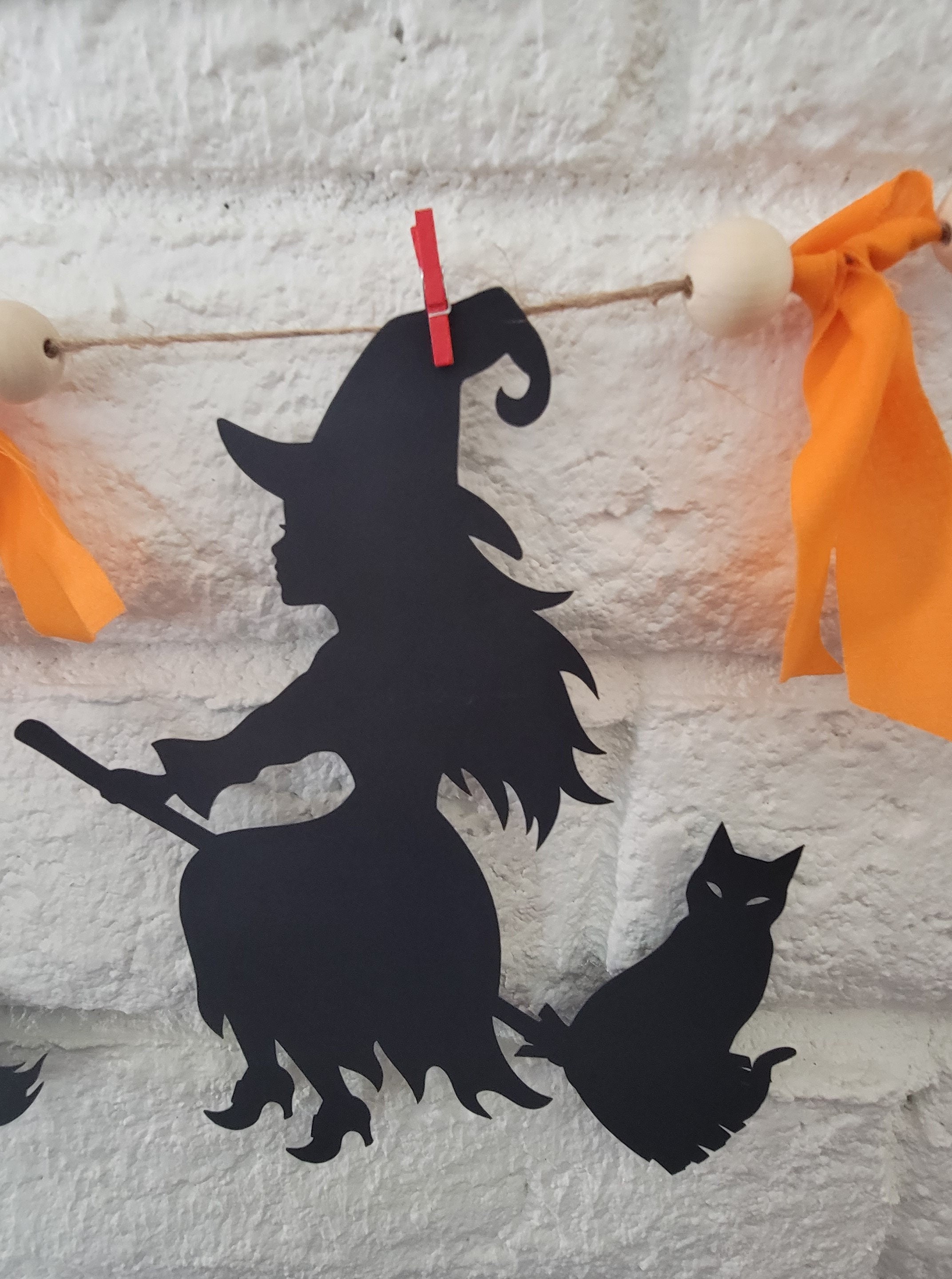 Halloween Witches, Halloween Banner, Halloween Garland, Witch Garland ...