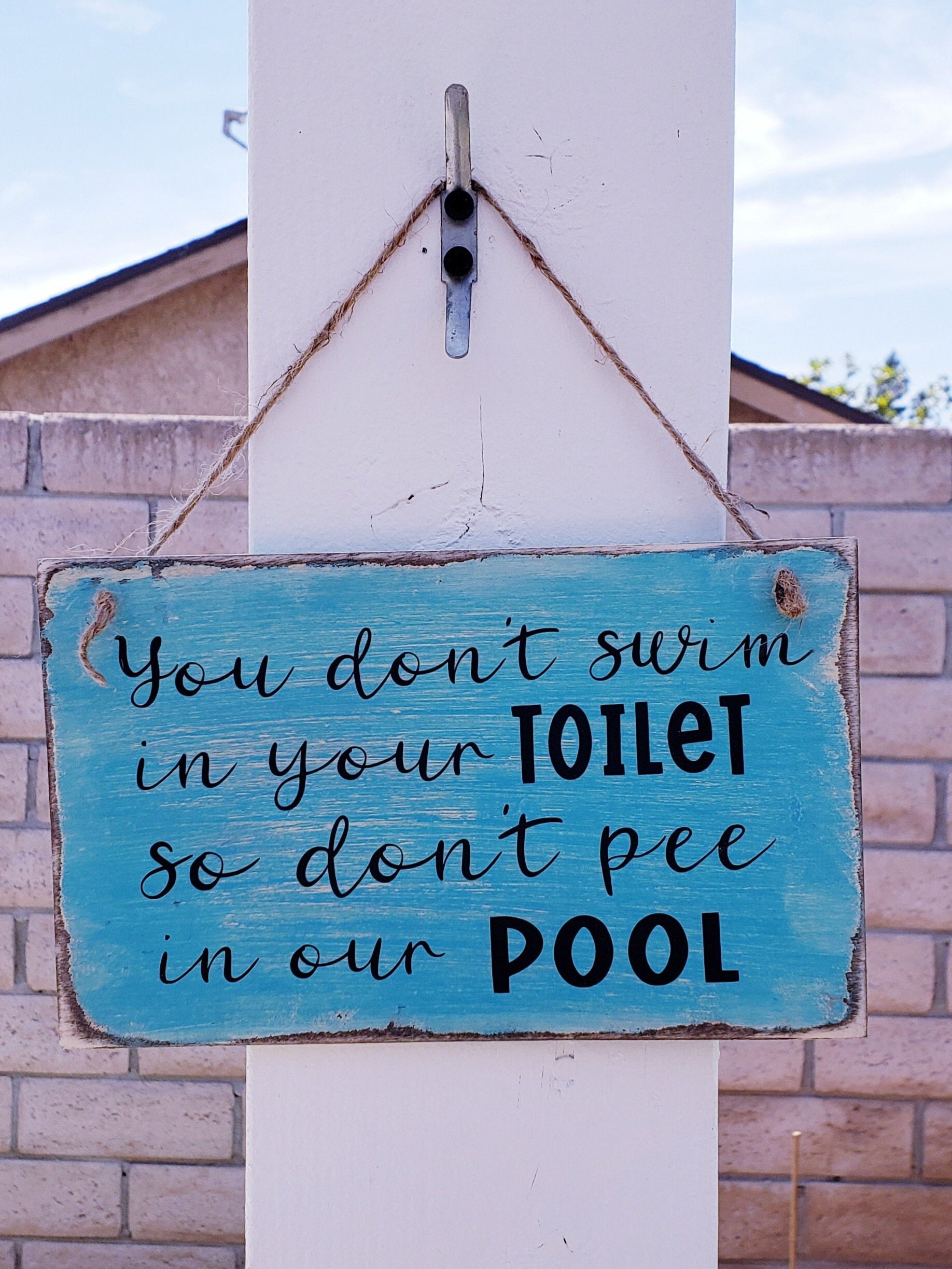 Summer Sign, Pool Sign, Pool Decor, Swim Sign - Etsy