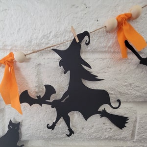 Halloween Witches, Halloween Banner, Halloween Garland, Witch Garland ...