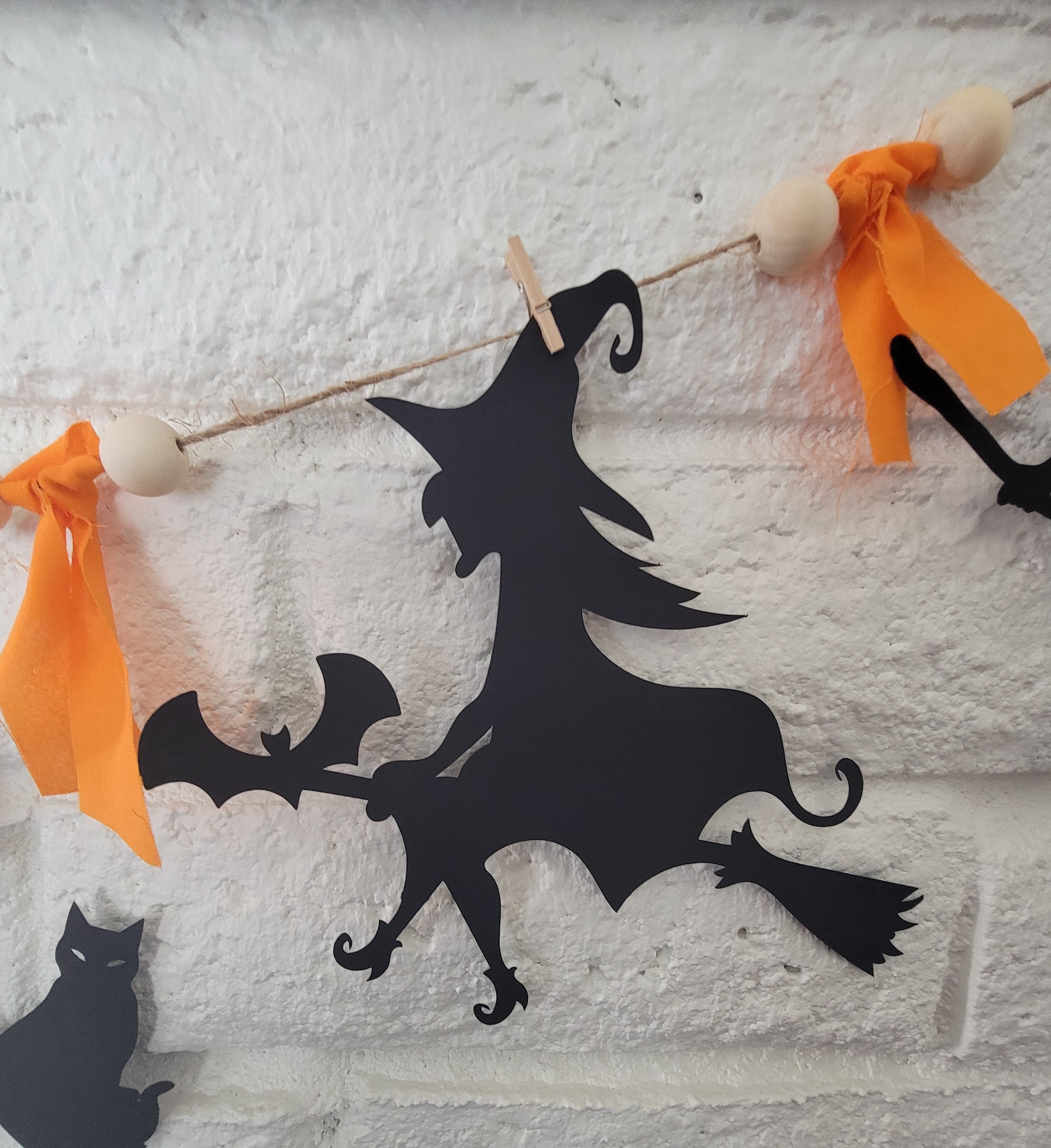 Halloween Witches, Halloween Banner, Halloween Garland, Witch Garland ...