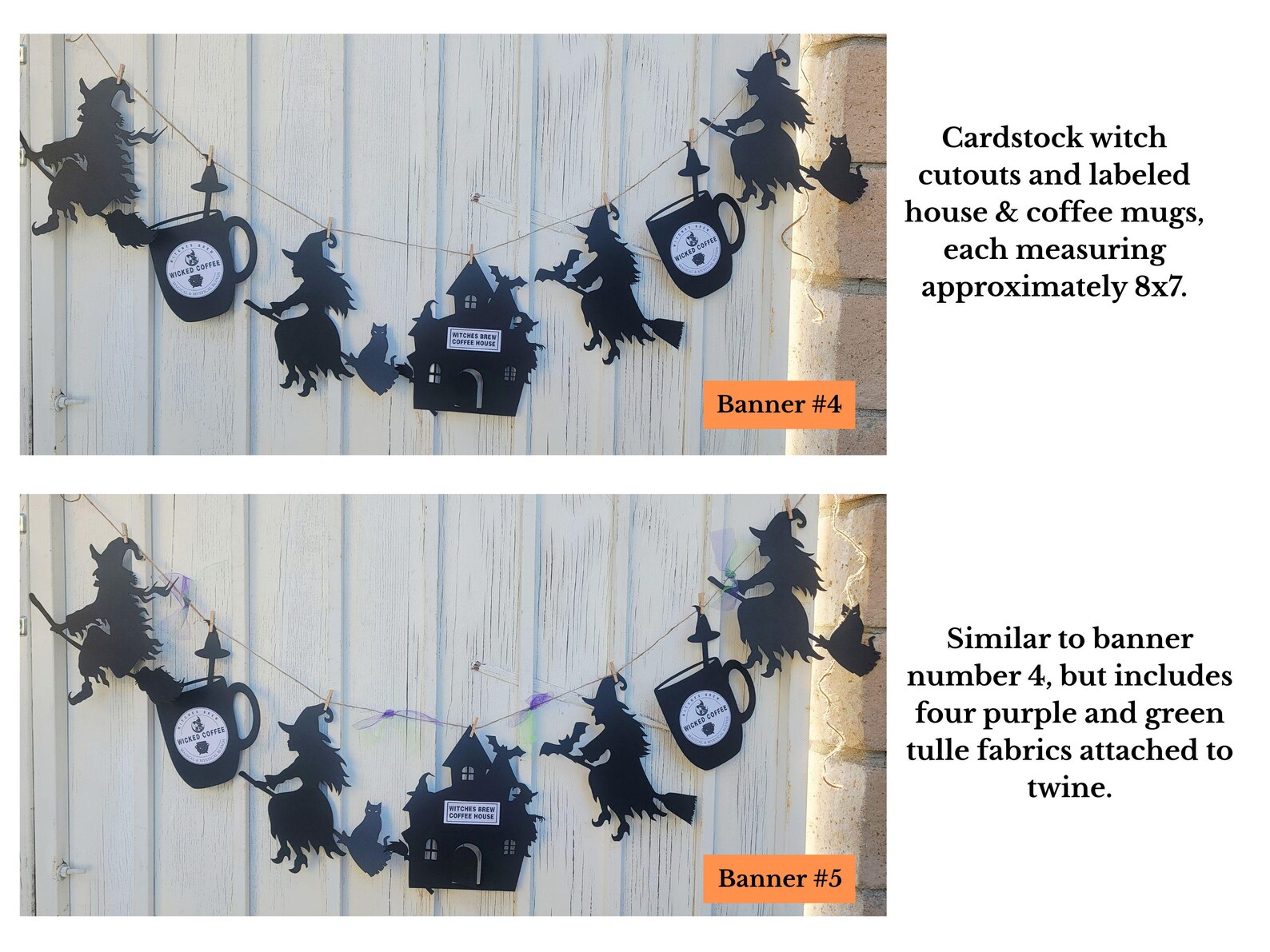 Halloween Witches, Halloween Banner, Halloween Garland, Witch Garland ...