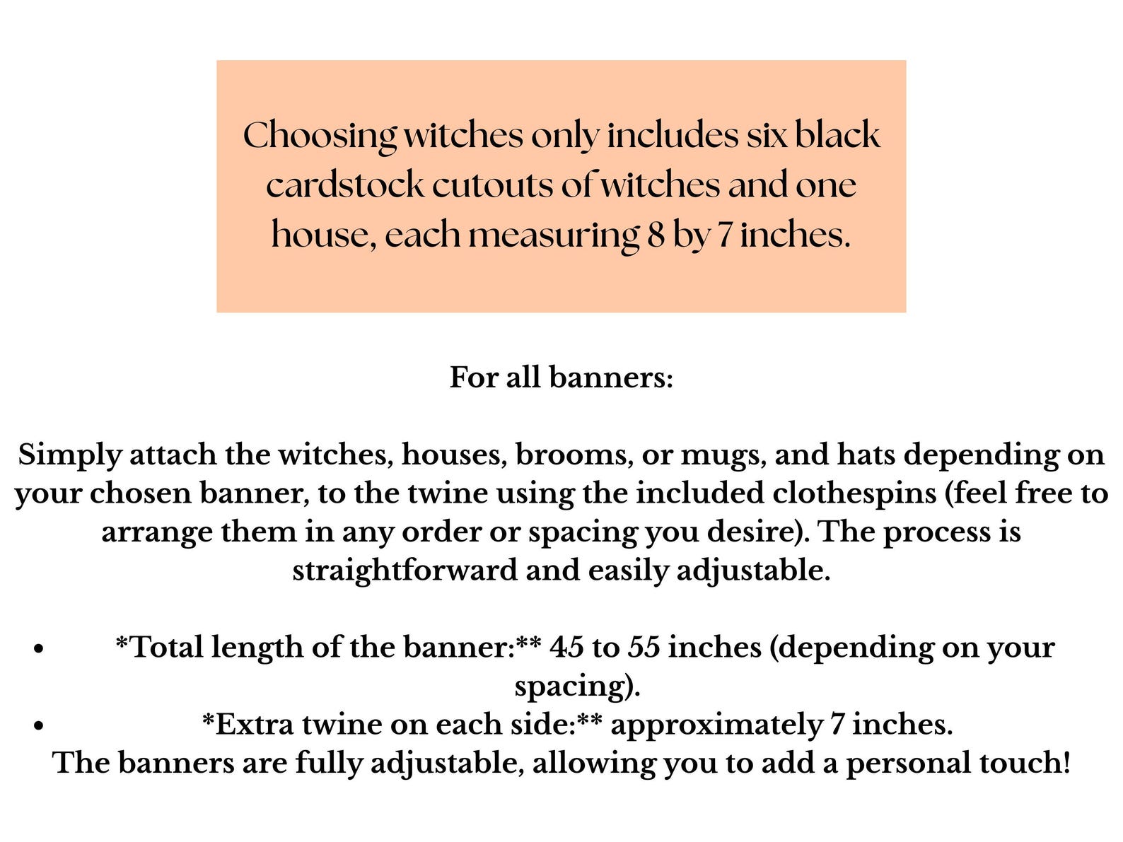 Halloween Witches, Halloween Banner, Halloween Garland, Witch Garland ...