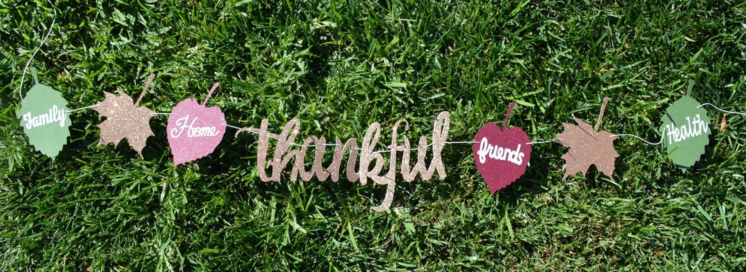 Thankfull Banner. Leave Banner , Thanksgiving Banner, Gold Fall Banner ...