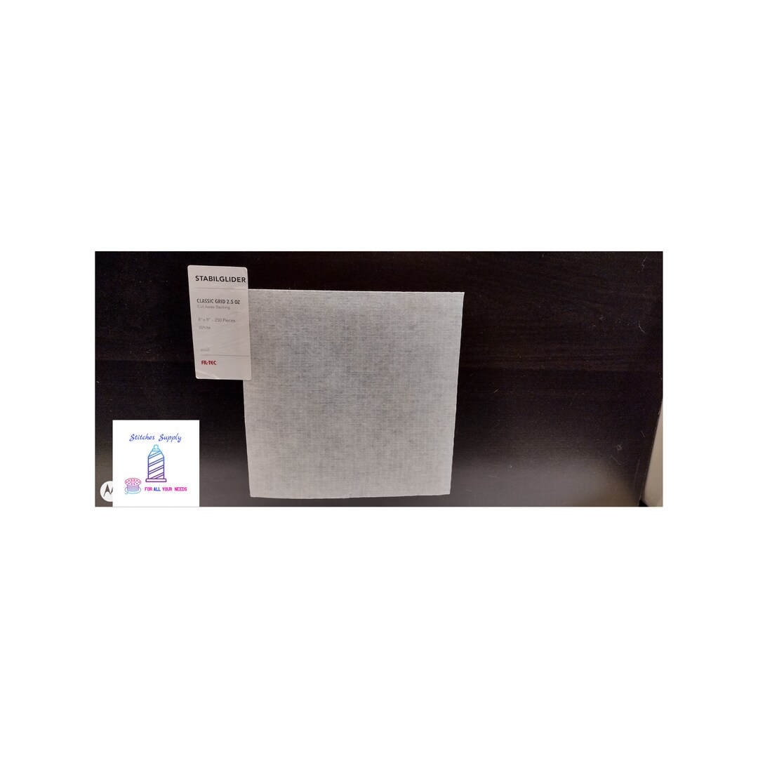 Fil-tec Cut Away Stabilizer MADE in USA, Machine Embroidery Backing ...
