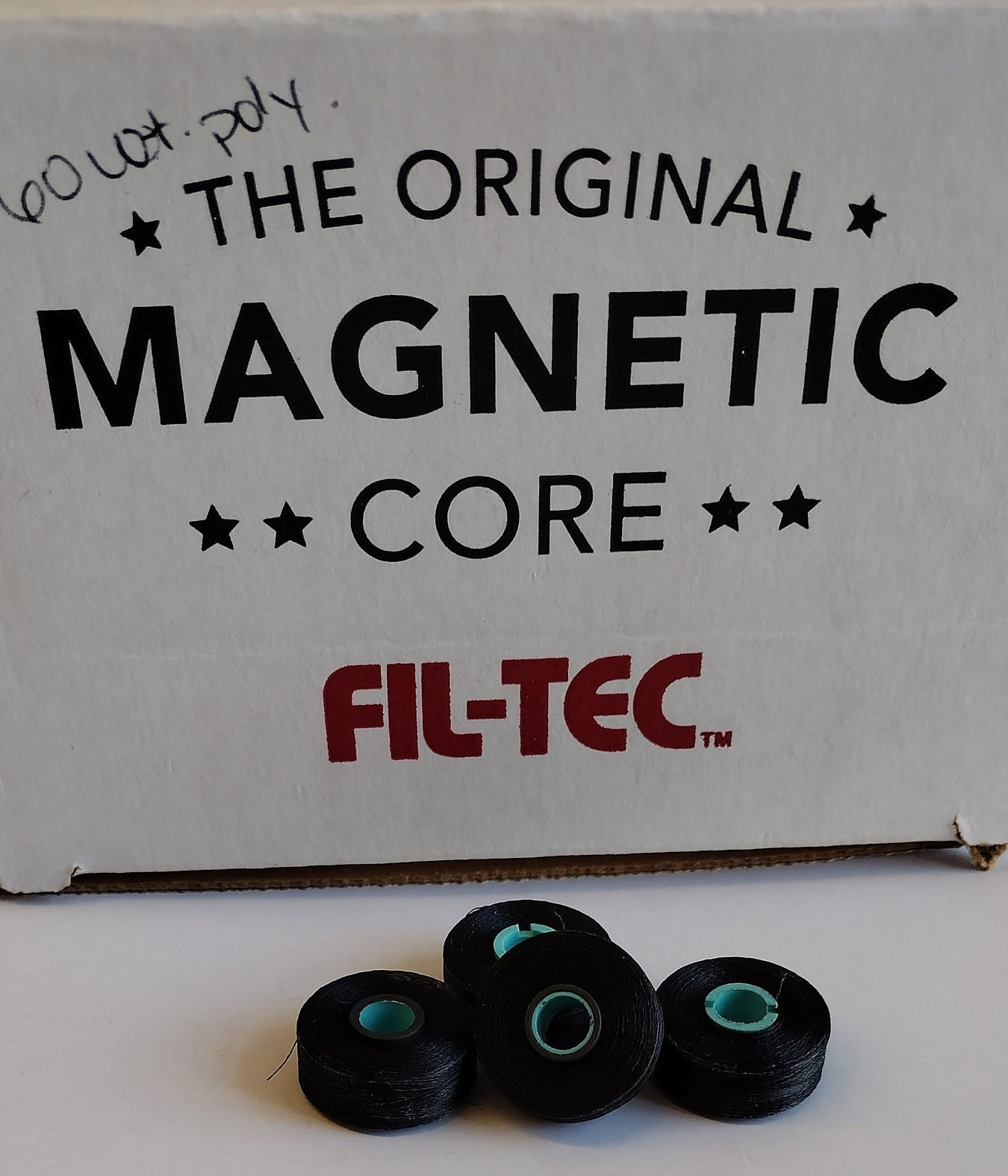 Magna-glide Fil-tec Magnetic Bobbins Made in USA, White or Black ...