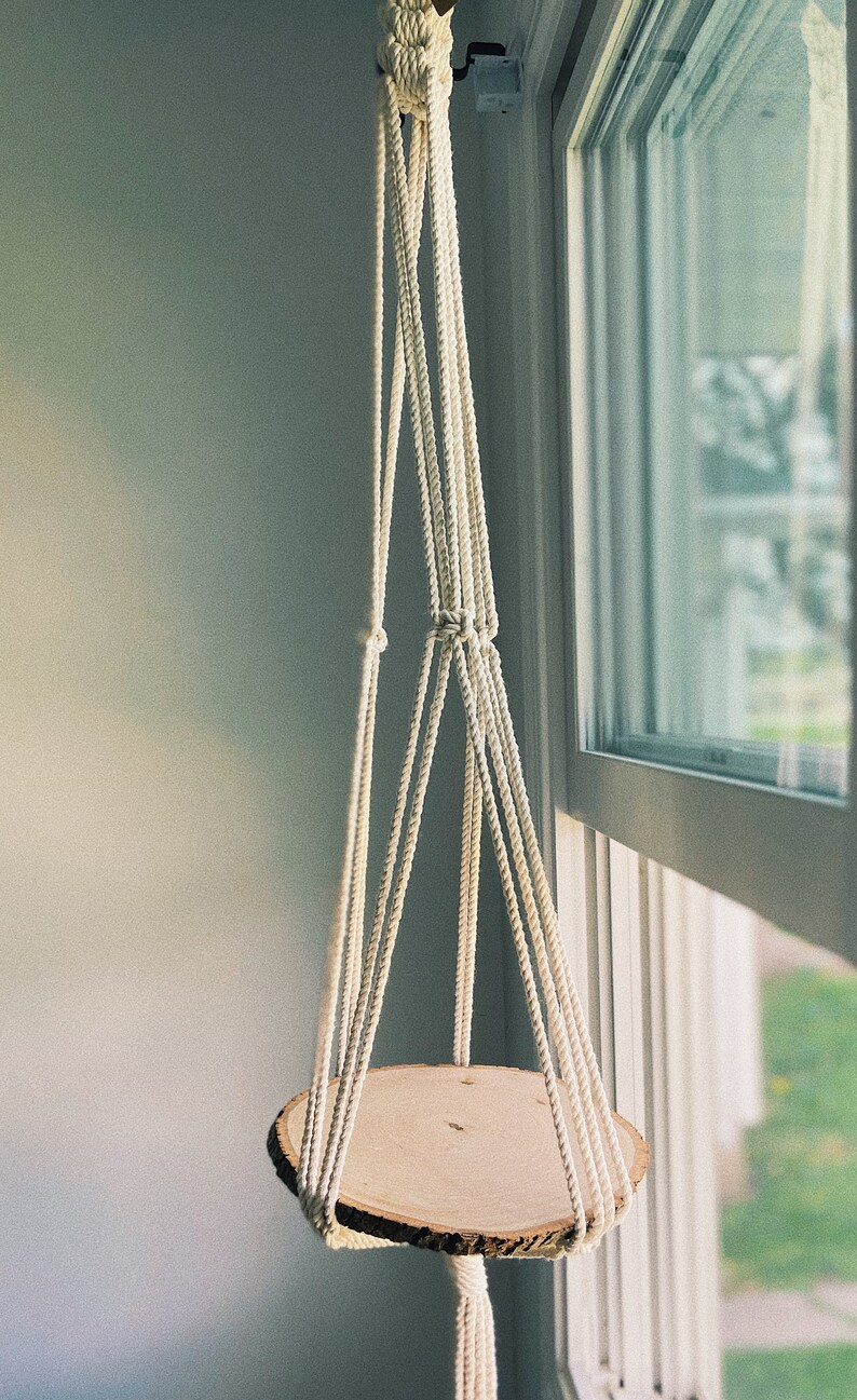Macrame Hanging Table - Etsy