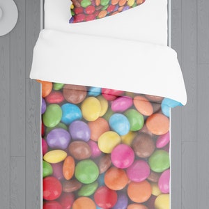 Candy Comforter or Duvet Cover Kids Bedding Girly Bedding Girls ...