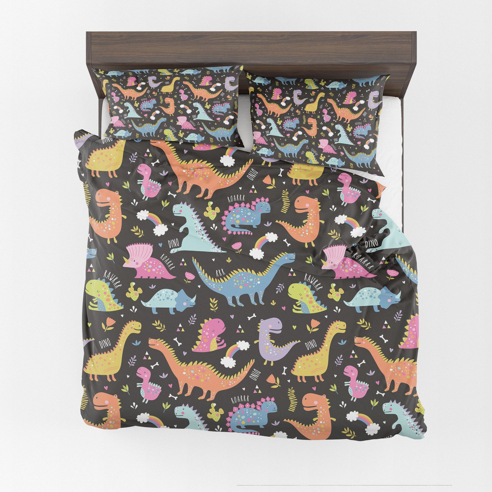 Dinosaur Comforter or Duvet Cover Dinosaurs Bedding Kids Bedding ...