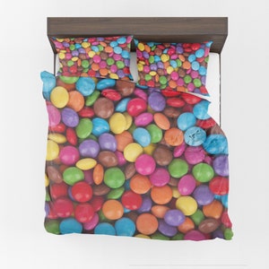 Candy Comforter or Duvet Cover Kids Bedding Girly Bedding Girls ...