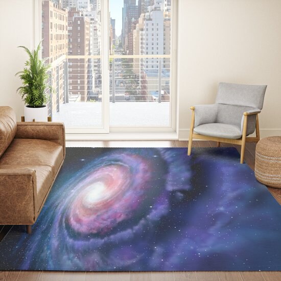 Milky Way Rug Space Rug Kids Rug Galaxy Floor Rug Galaxies | Etsy