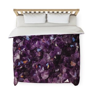 Amethyst Duvet Cover or Comforter Purple Bedding Amethyst Bedding ...