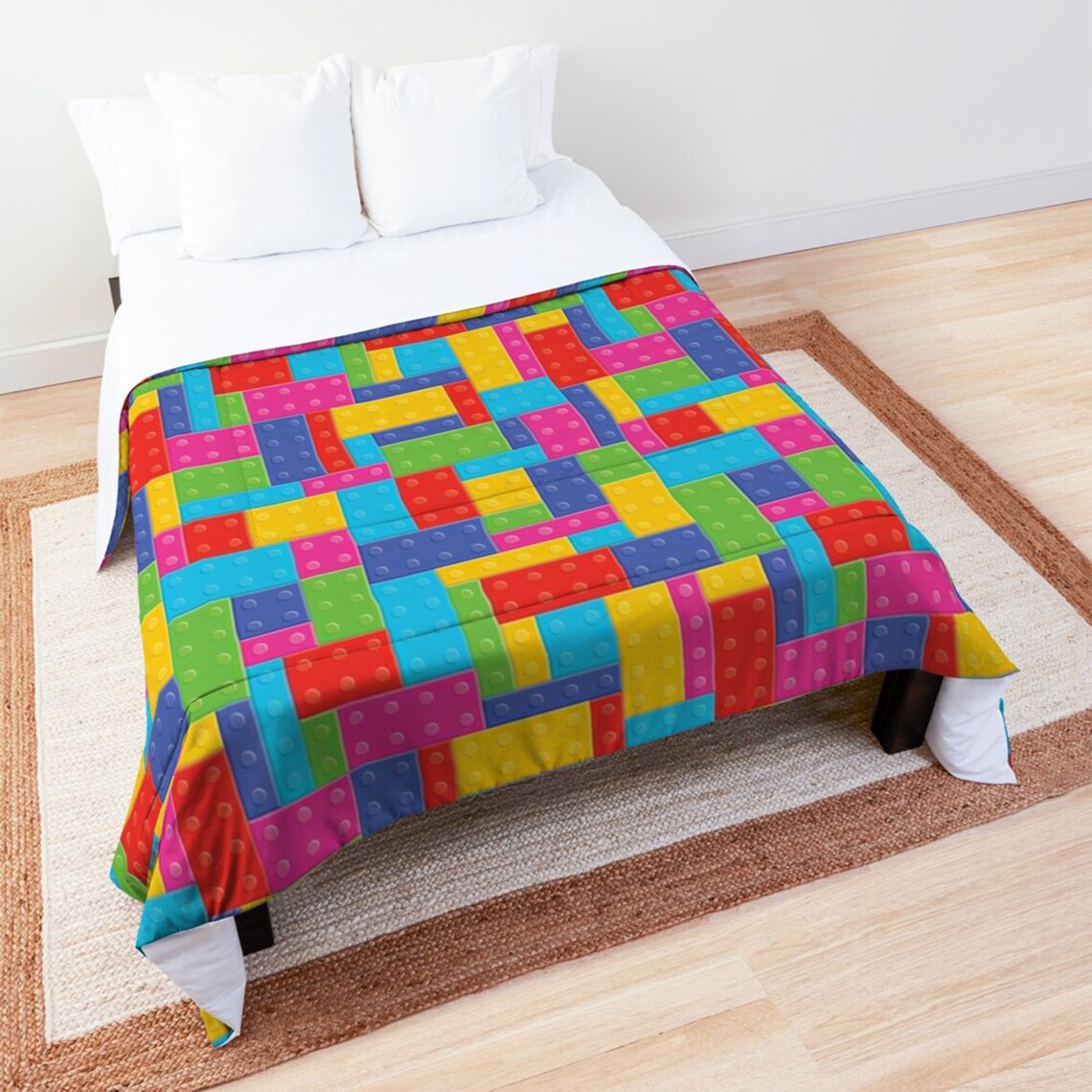 Building Blocks Kids Duvet Cover or Comforter Childrens - Etsy