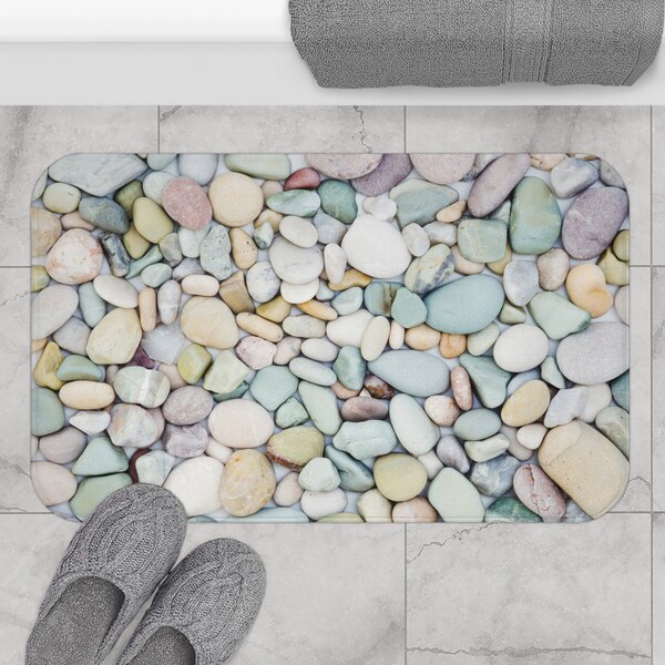 Pebble Bath Rug - Etsy