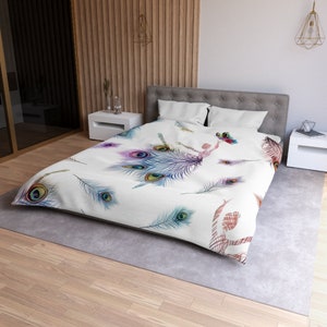 Peacock Dancer Comforter or Duvet Cover Girls Bedding Dancers Bedding ...