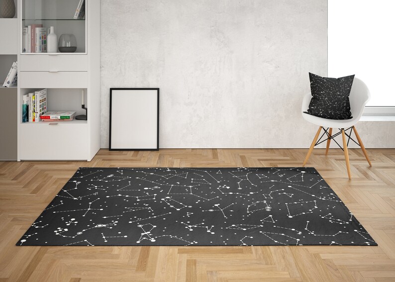 Star Constellations Rug Space Rug Kids Rug Constellation Floor - Etsy UK