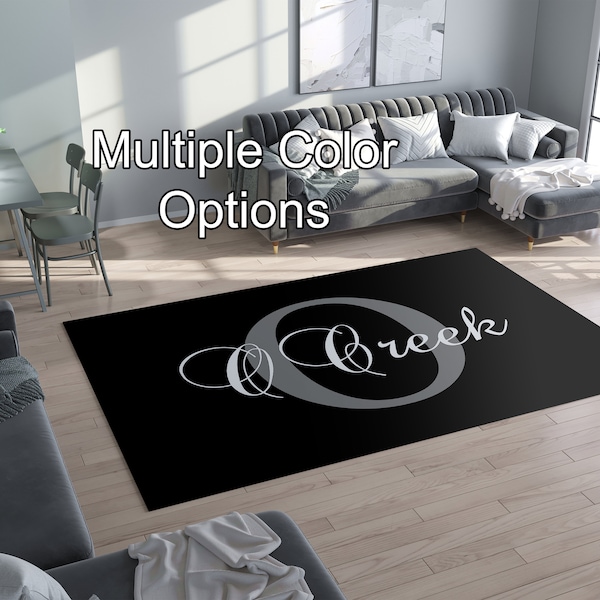 Monogram Rugs - Etsy