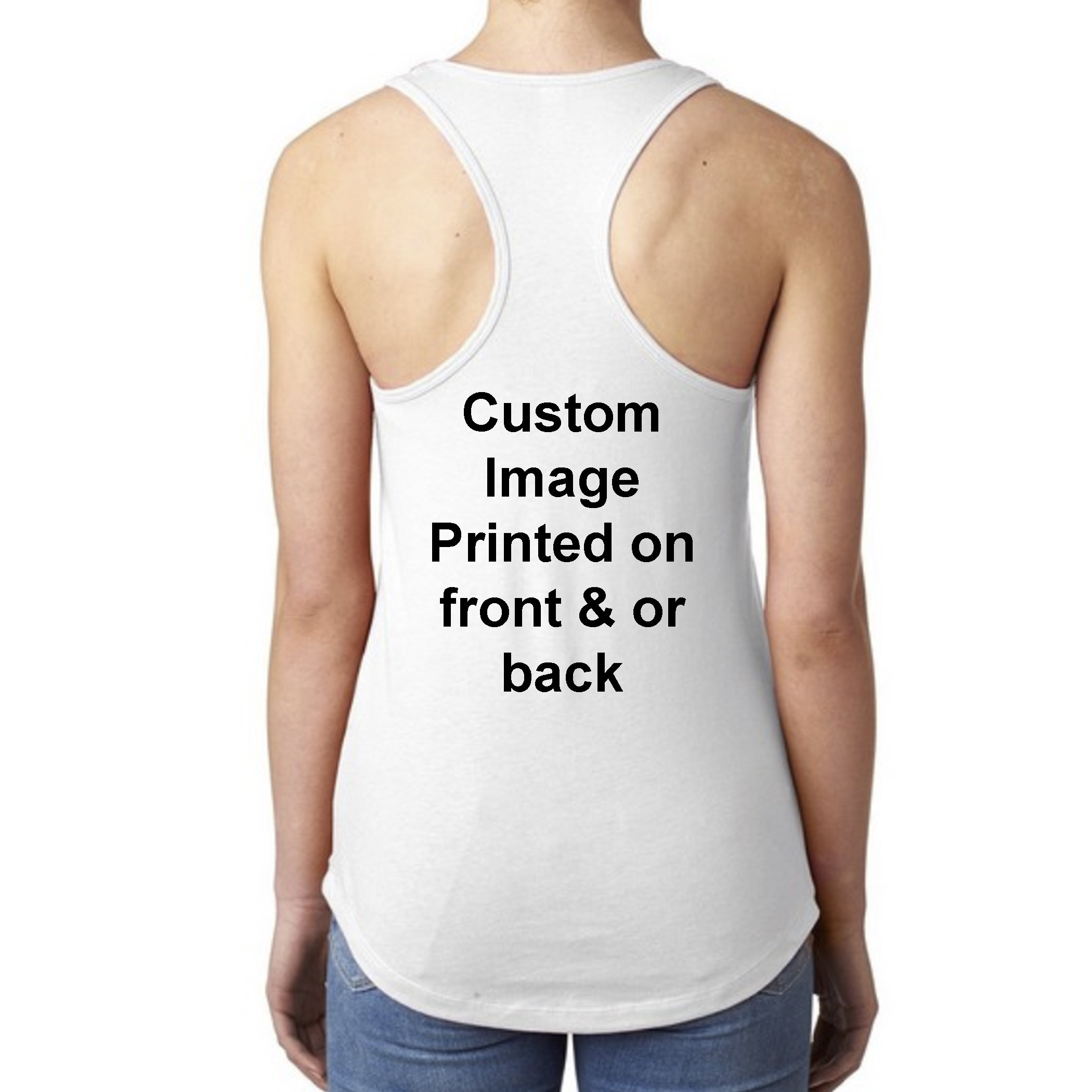 Custom Womans Tank Top Personalized Shirt Photo Shirt Custom - Etsy