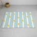 Polka Dot Rubber Duck Rug Nursery Rugs Kids Rug Blue Yellow - Etsy