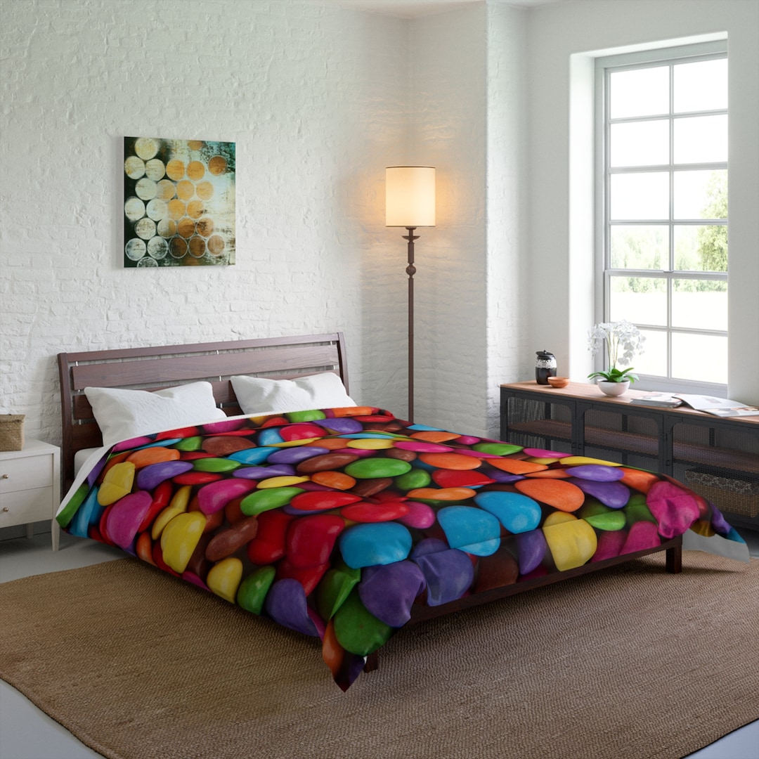 Candy Comforter or Duvet Cover Kids Bedding Girly Bedding Girls ...