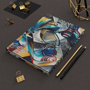 Graffiti Hardcover Journal Graffiti Diary Abstract Notepad Unique Gift ...