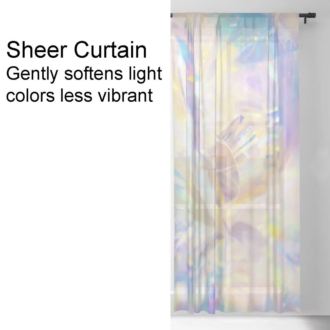 Fairy Window Curtains Girly Drapery Curtain Panels Princess | Etsy