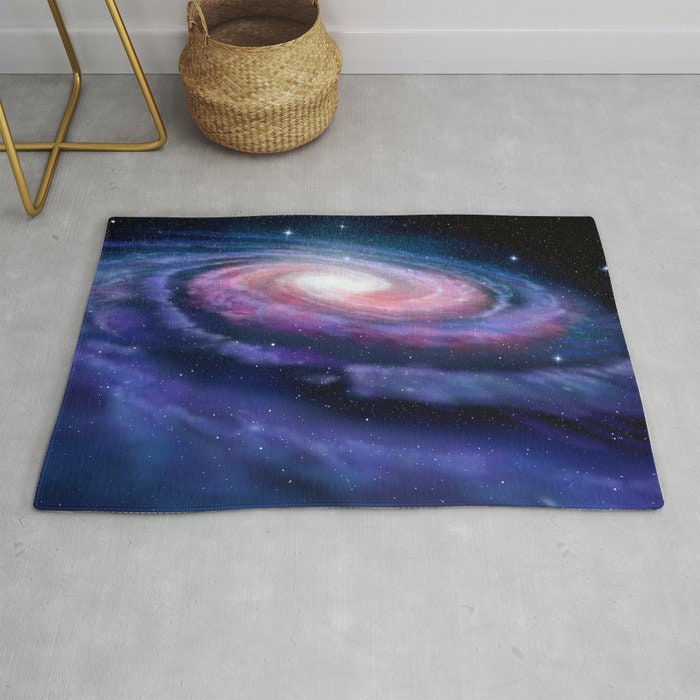 Milky Way Rug Space Rug Kids Rug Galaxy Floor Rug Galaxies | Etsy