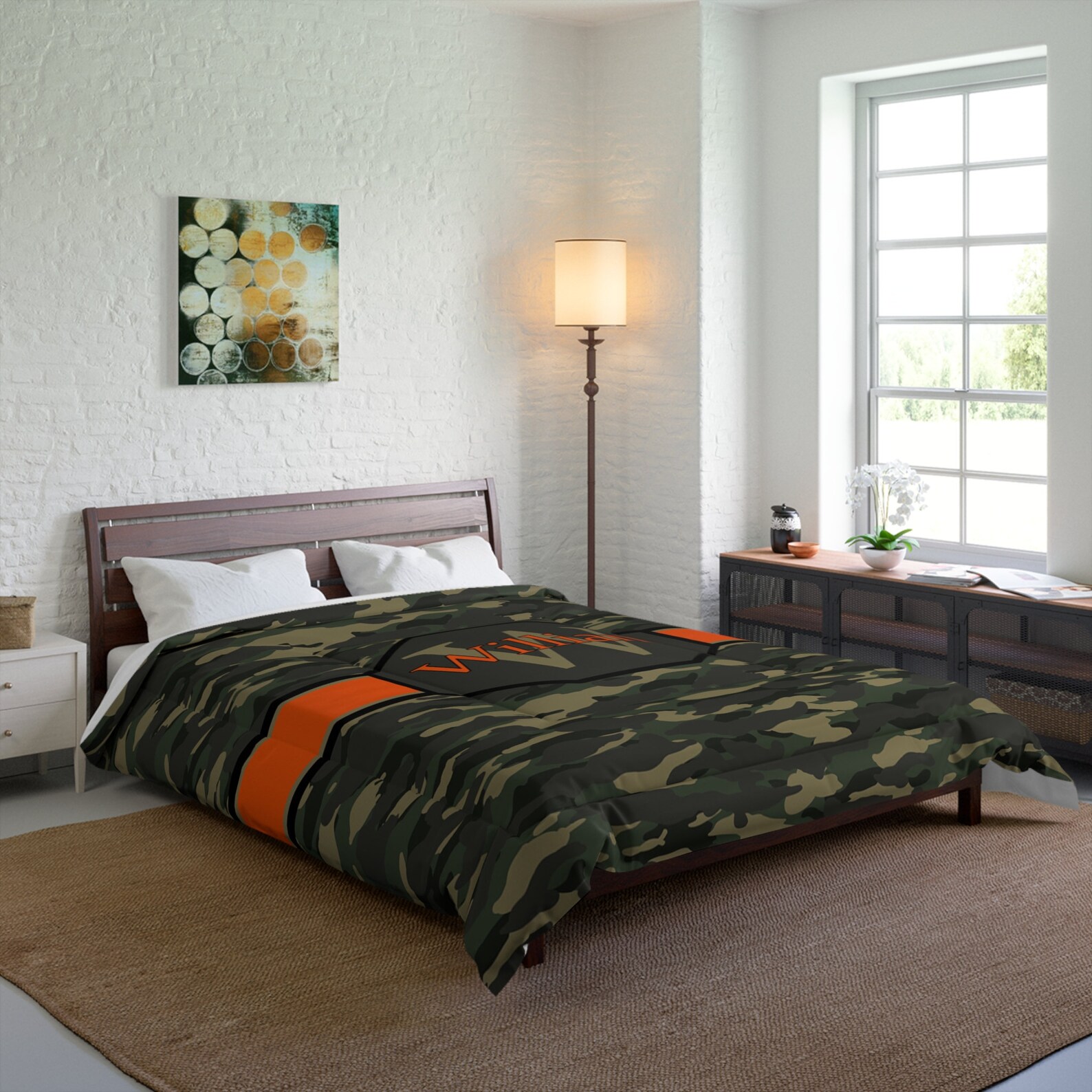 Custom Camo Comforter or Duvet Cover, Personalized Bedding - Etsy