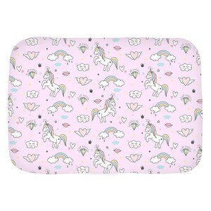 Unicorn Bath Mat Unicorn Bathroom Unicorns Decor Rainbow Bath Mats ...