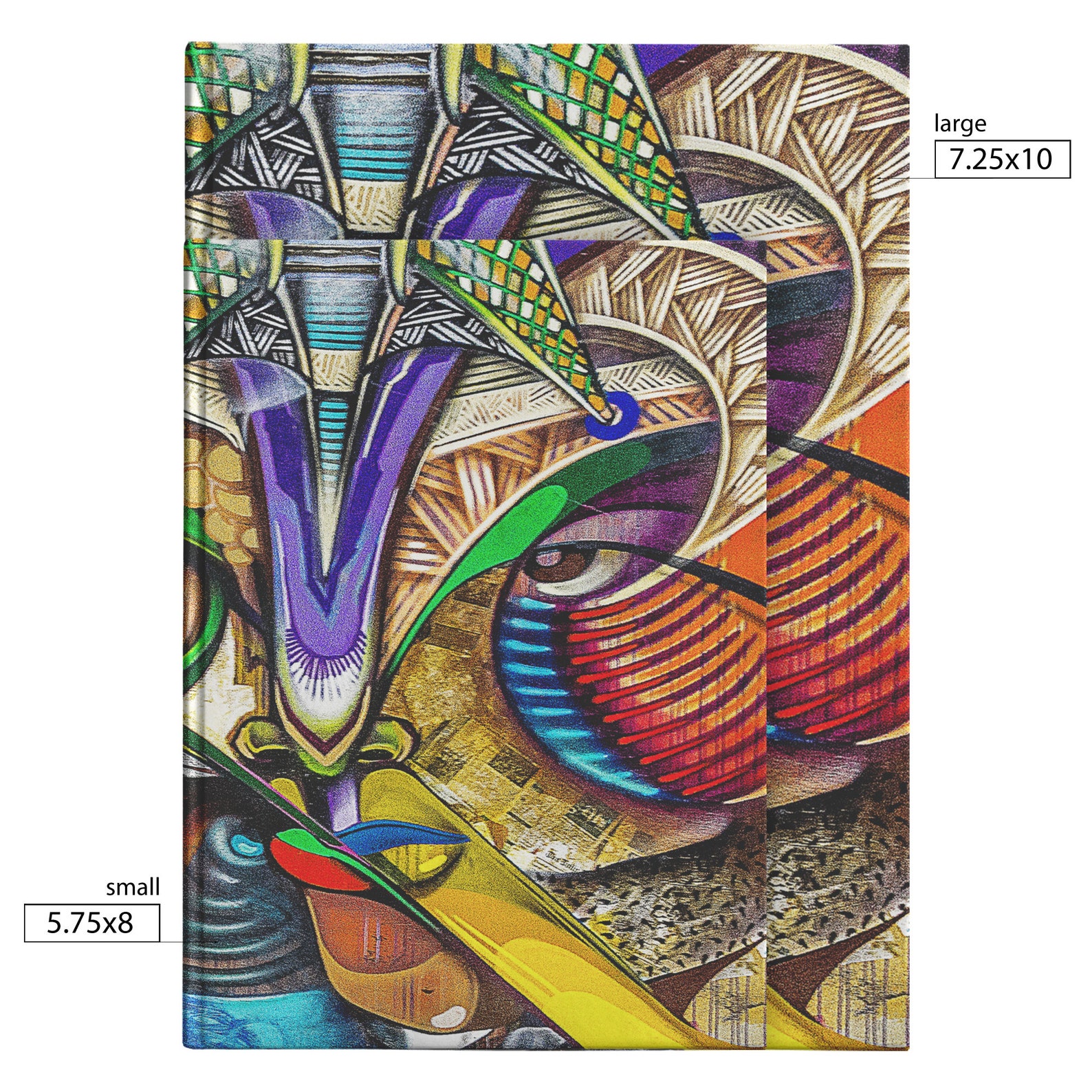 Graffiti Hardcover Journal Graffiti Diary Abstract Notepad - Etsy