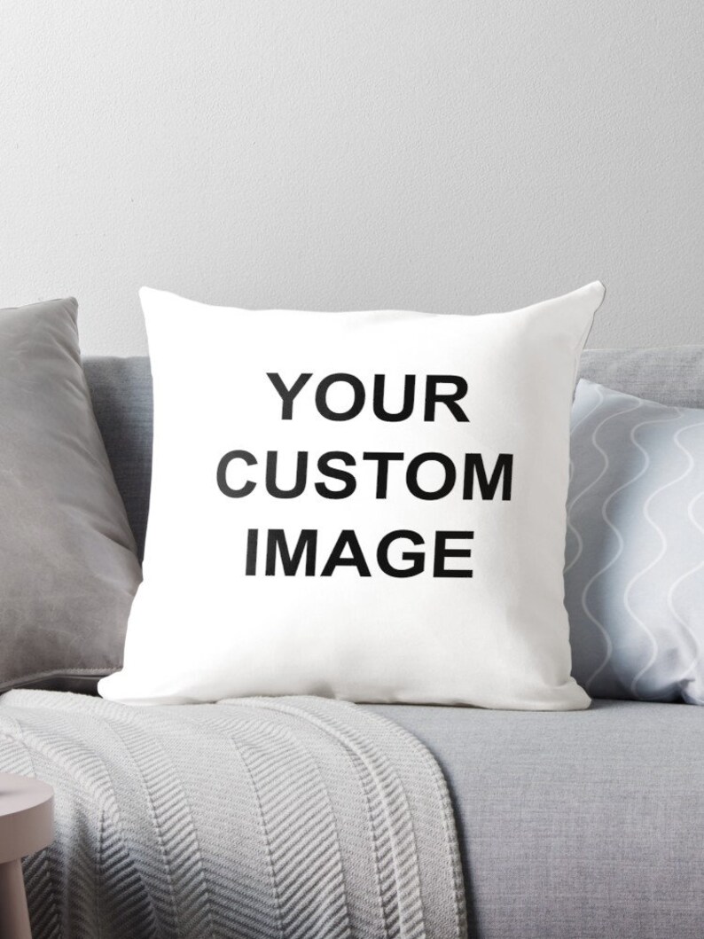 Personalized Photo Pillow, Custom Image Gift, Double-sided Print - Etsy