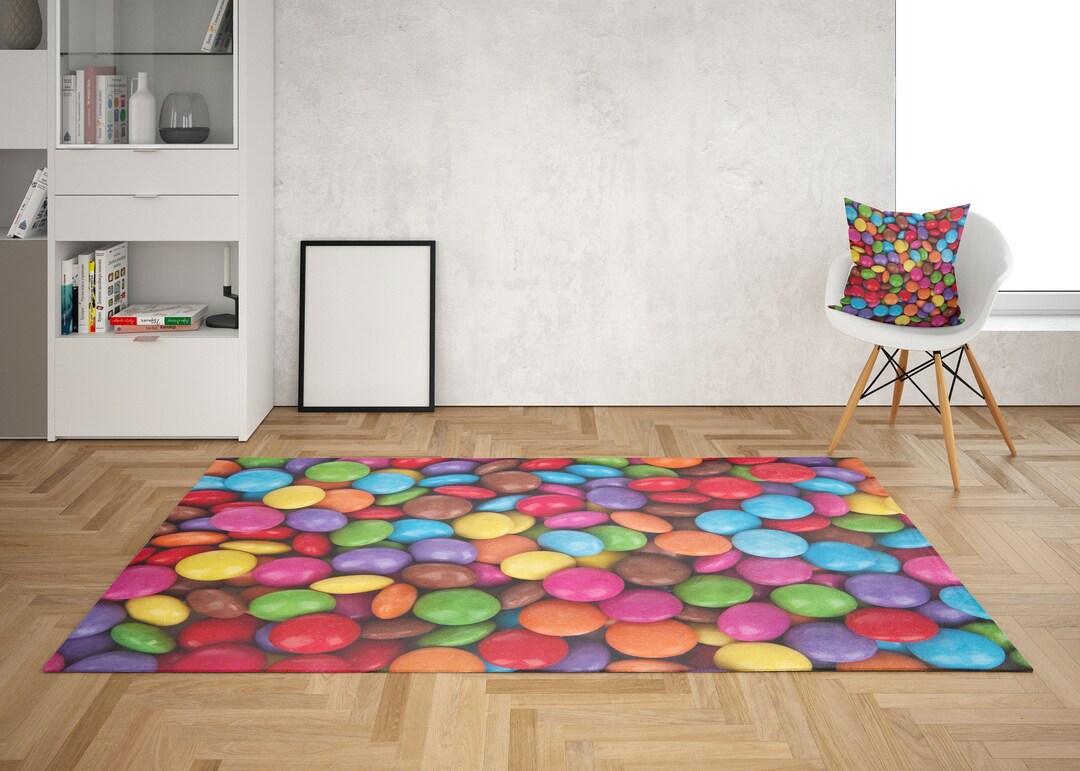 Candy Rug Kids Rug Kids Rugs Candy Floor Rug Colorful Rugs 3'x5' 4'x6 ...