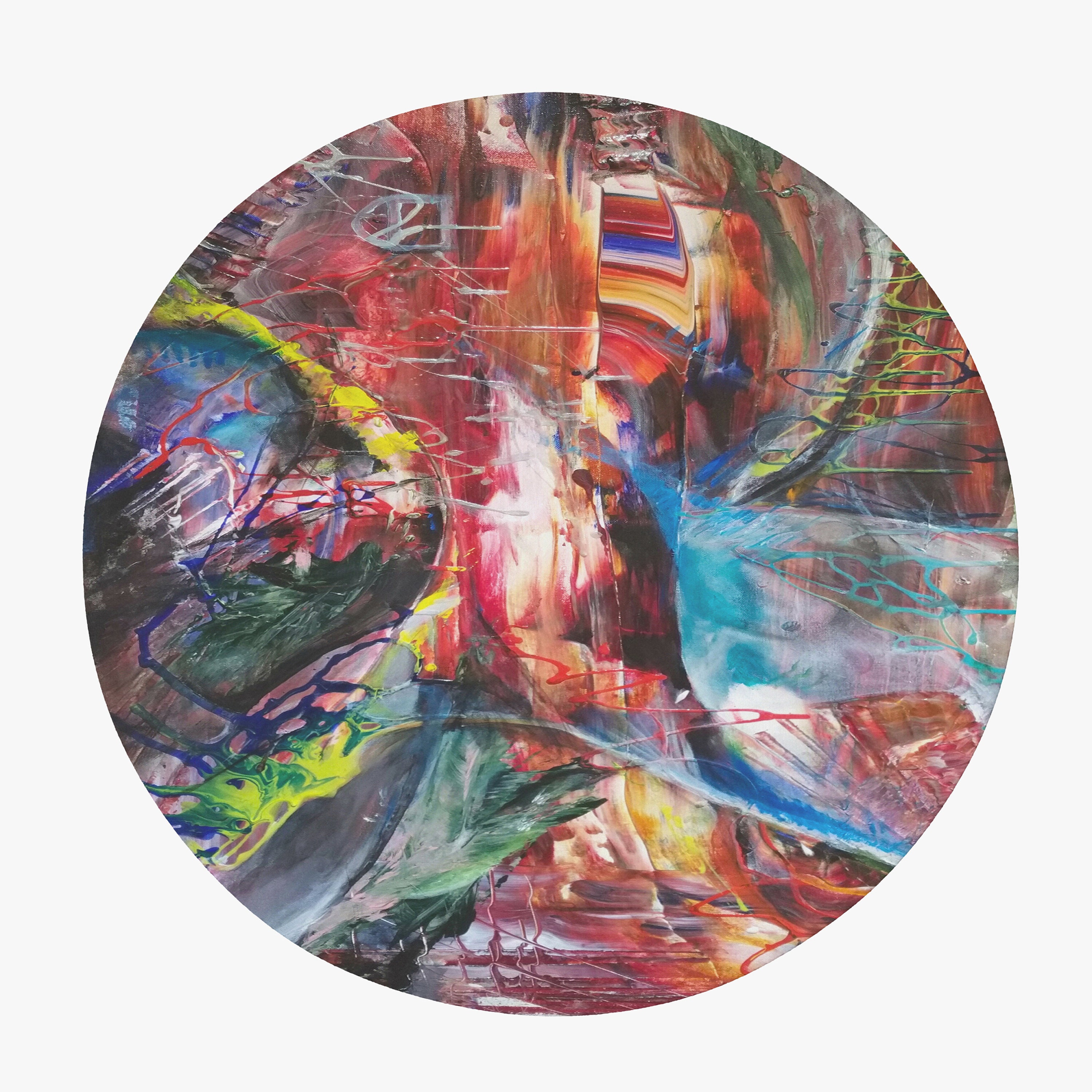 Abstract Art Rug Colorful Rugs Psychedelic Rugs Psychadelic | Etsy