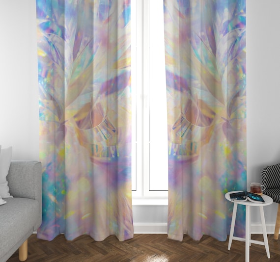 Fairy Window Curtains Girly Drapery Curtain Panels Princess | Etsy