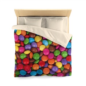 Candy Comforter or Duvet Cover Kids Bedding Girly Bedding - Etsy
