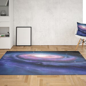 Milky Way Rug Space Rug Kids Rug Galaxy Floor Rug Galaxies Rugs 3x5 4x6 ...