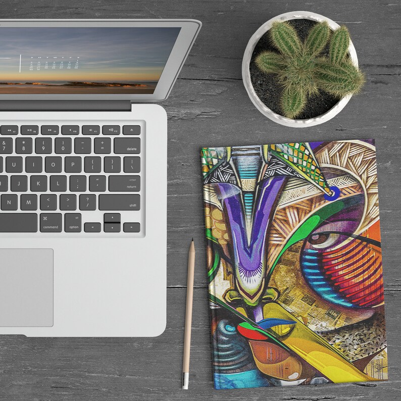 Graffiti Hardcover Journal Graffiti Diary Abstract Notepad - Etsy