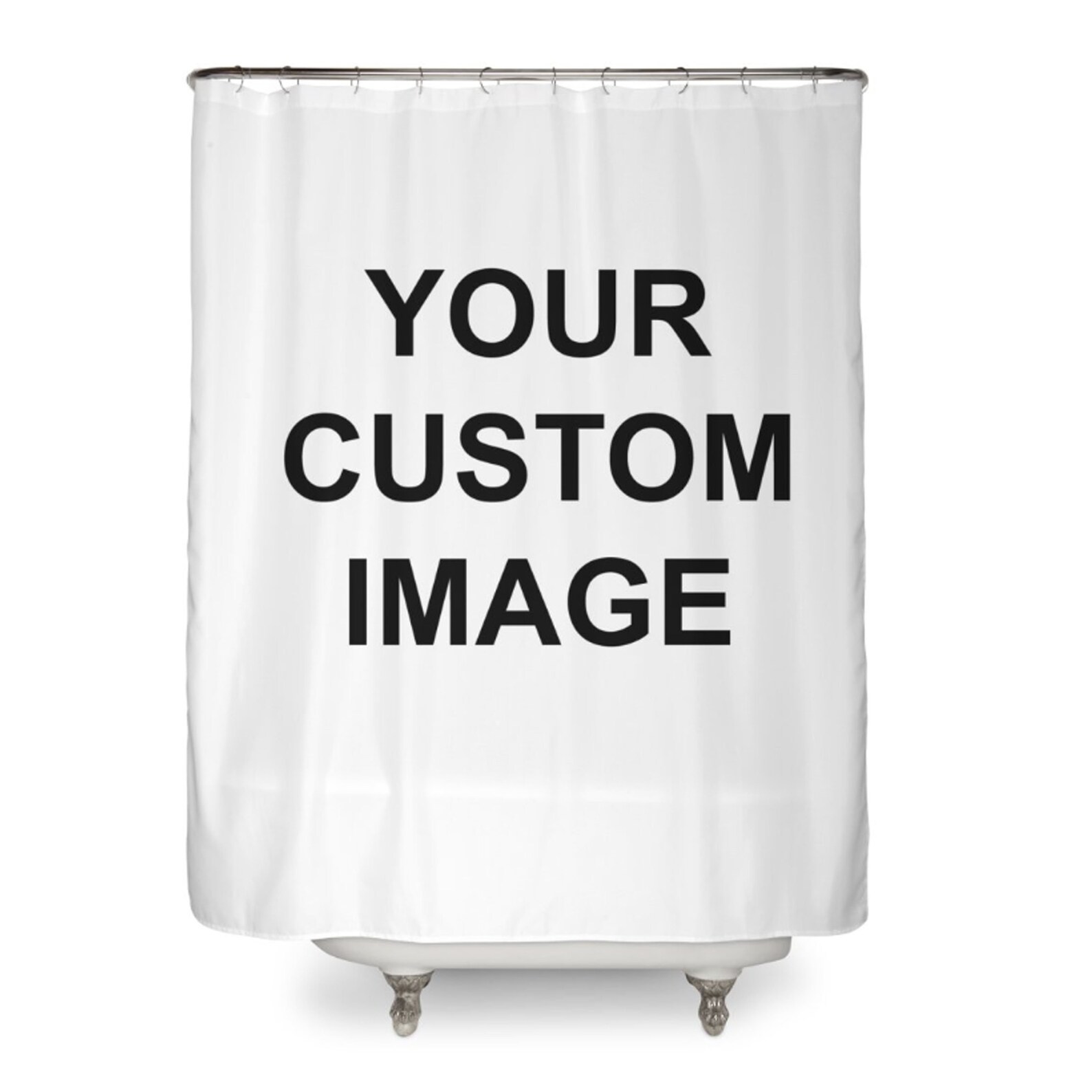 Custom Image Shower Curtain Custom Shower Curtain Custom - Etsy