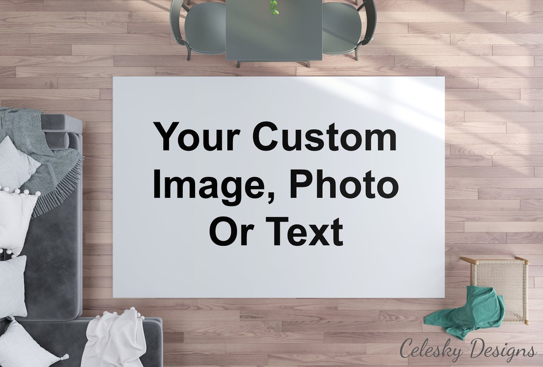 Custom Rug Custom Image Rug Photo Rug Personalized Rug Custom Image ...