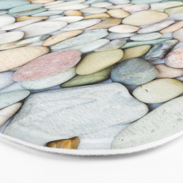 Pastel Pebbles Bath Mat pastels bathroom pebble bath mats | Etsy