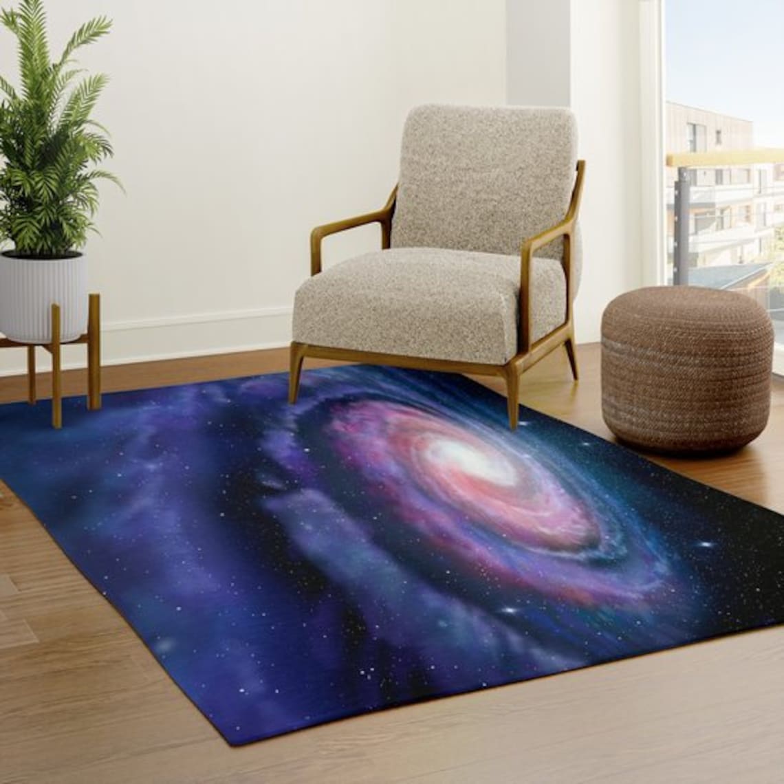 Milky Way Rug Space Rug Kids Rug Galaxy Floor Rug Galaxies | Etsy
