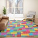 Building Blocks Rug Colorful Rug Kids Rug Bright Floor Rug Nursery Rugs ...