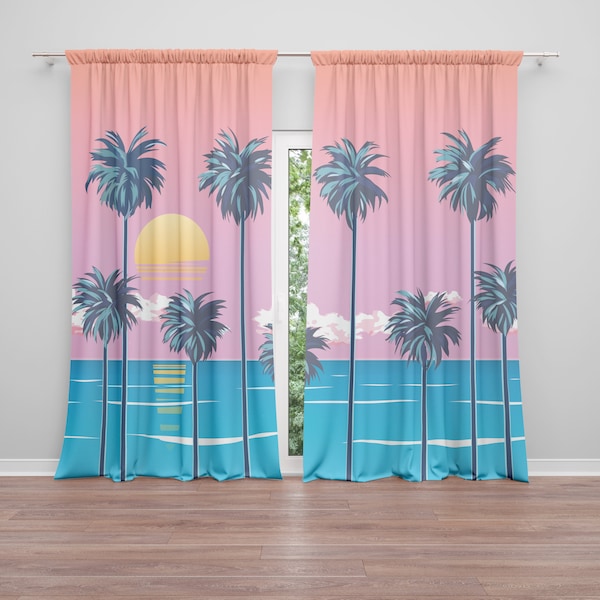 Surfer Curtains - Etsy