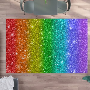 Rainbow Rug Rainbow Rug Rainbow Rugs Gay Pride Floor Rug Gay Rugs 3'x5 ...