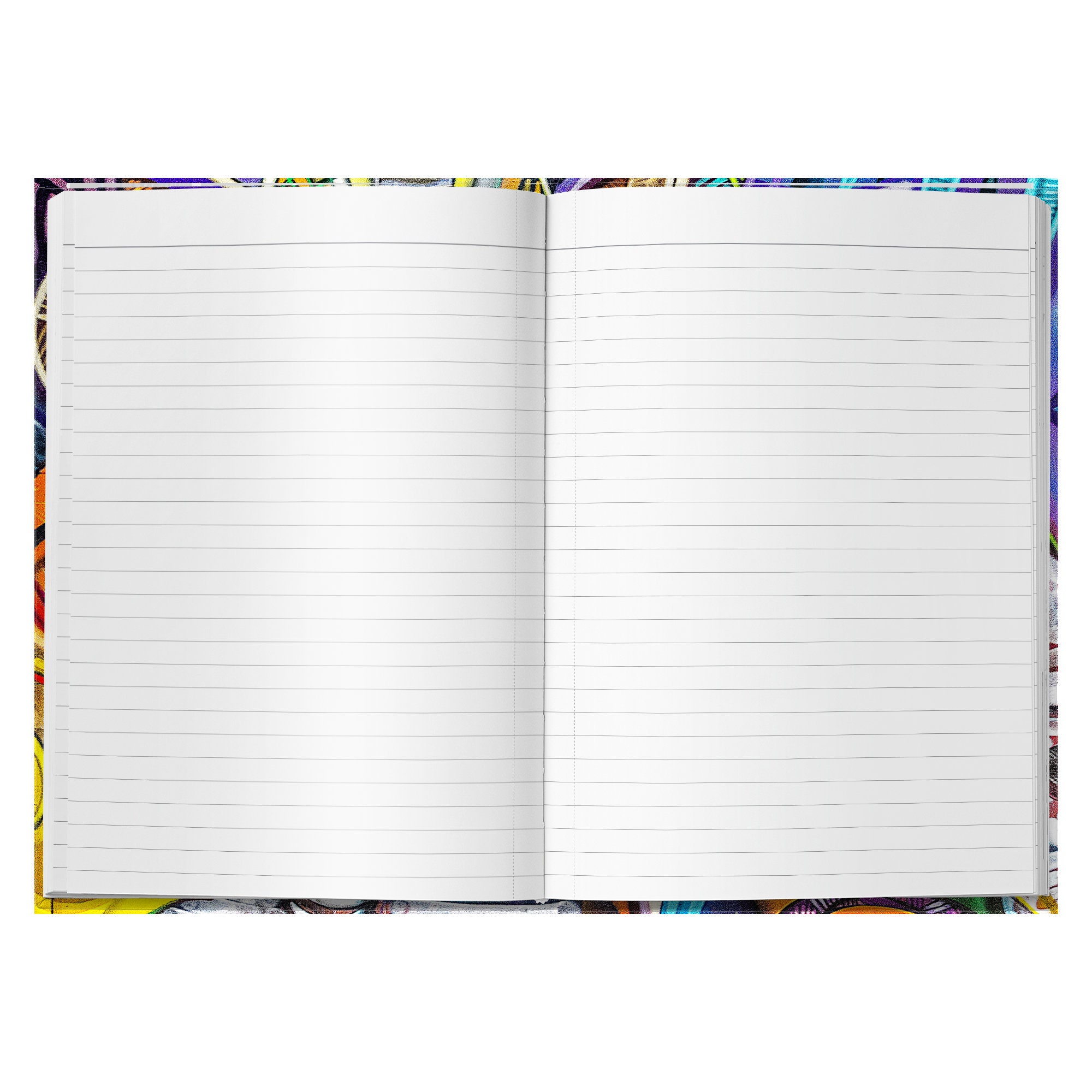 Graffiti Hardcover Journal Graffiti Diary Abstract Notepad - Etsy