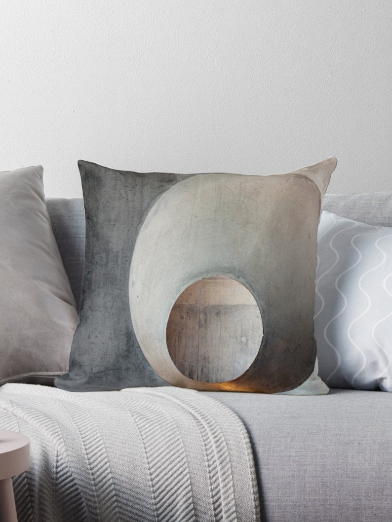 Grey Pillow Gray Pillows Grey Pillow Abstract Pillows Gray Art - Etsy