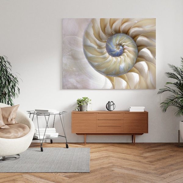 Fibonacci Ocean Wall Art - Etsy