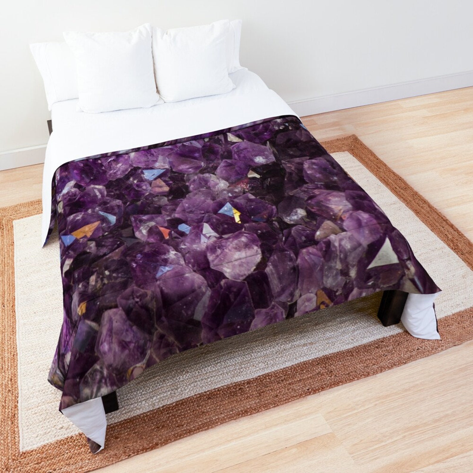 Amethyst Duvet Cover or Comforter Purple Bedding Amethyst - Etsy