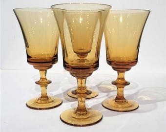 Amber goblets | Etsy