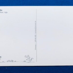 Good Bad and Ugly Postcard - Etsy