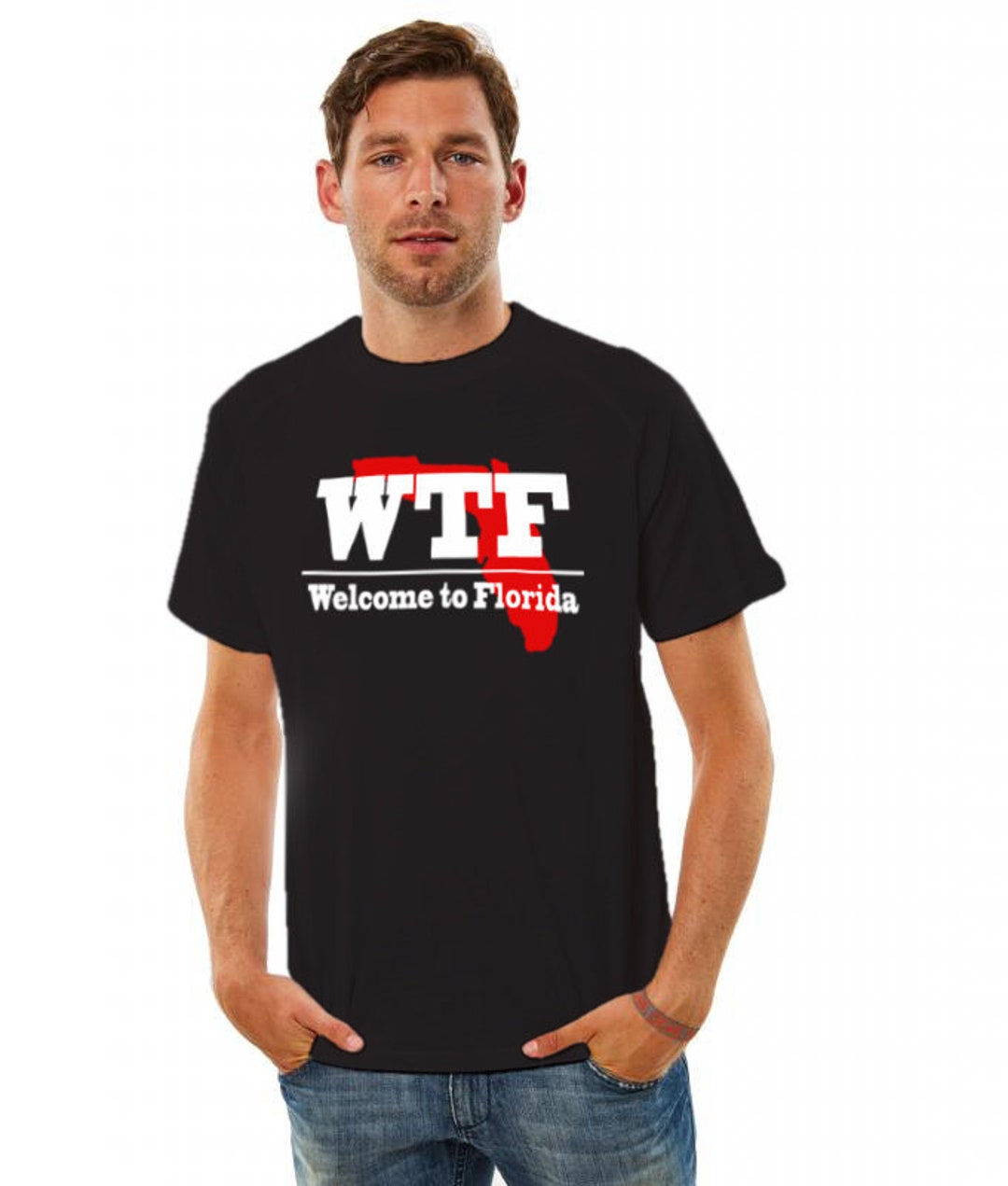 WTF Welcome to Florida Unisex T-shirt - Humorous - Funny - Comedy - Etsy
